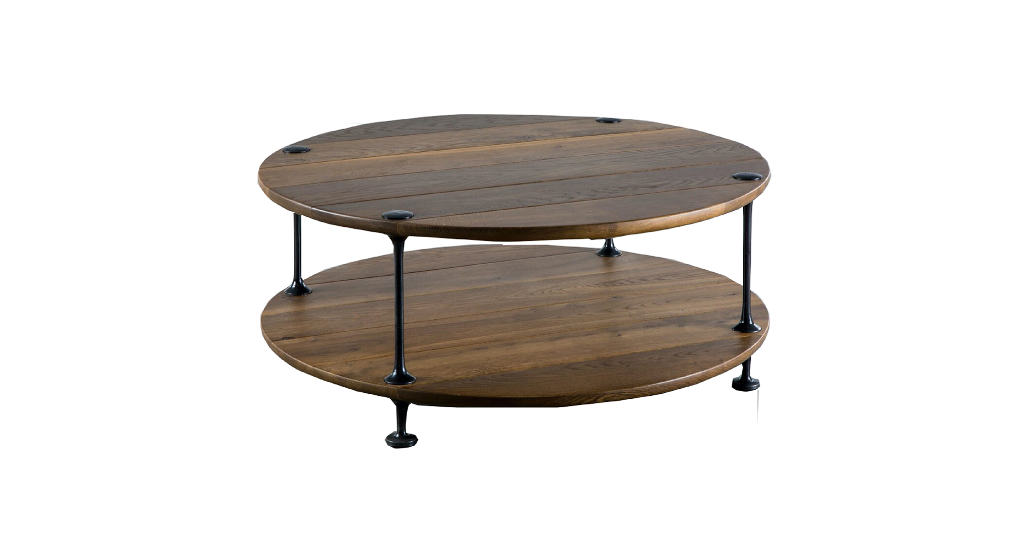 Round Coffee Table Elegan untuk Ruang Tamu Modern – Sawdust