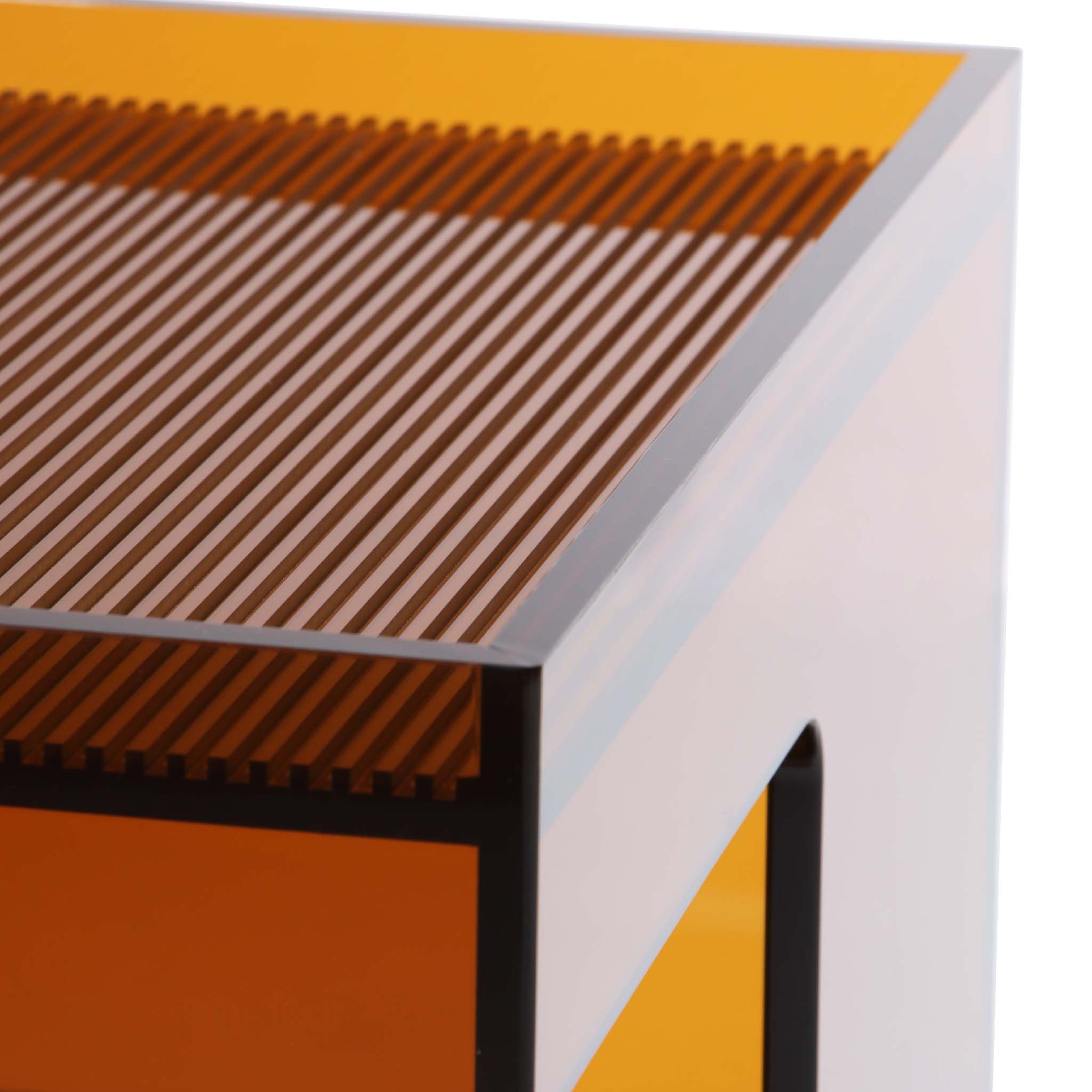 Phoenix Brown Acrylic Outer Table – Sawdust