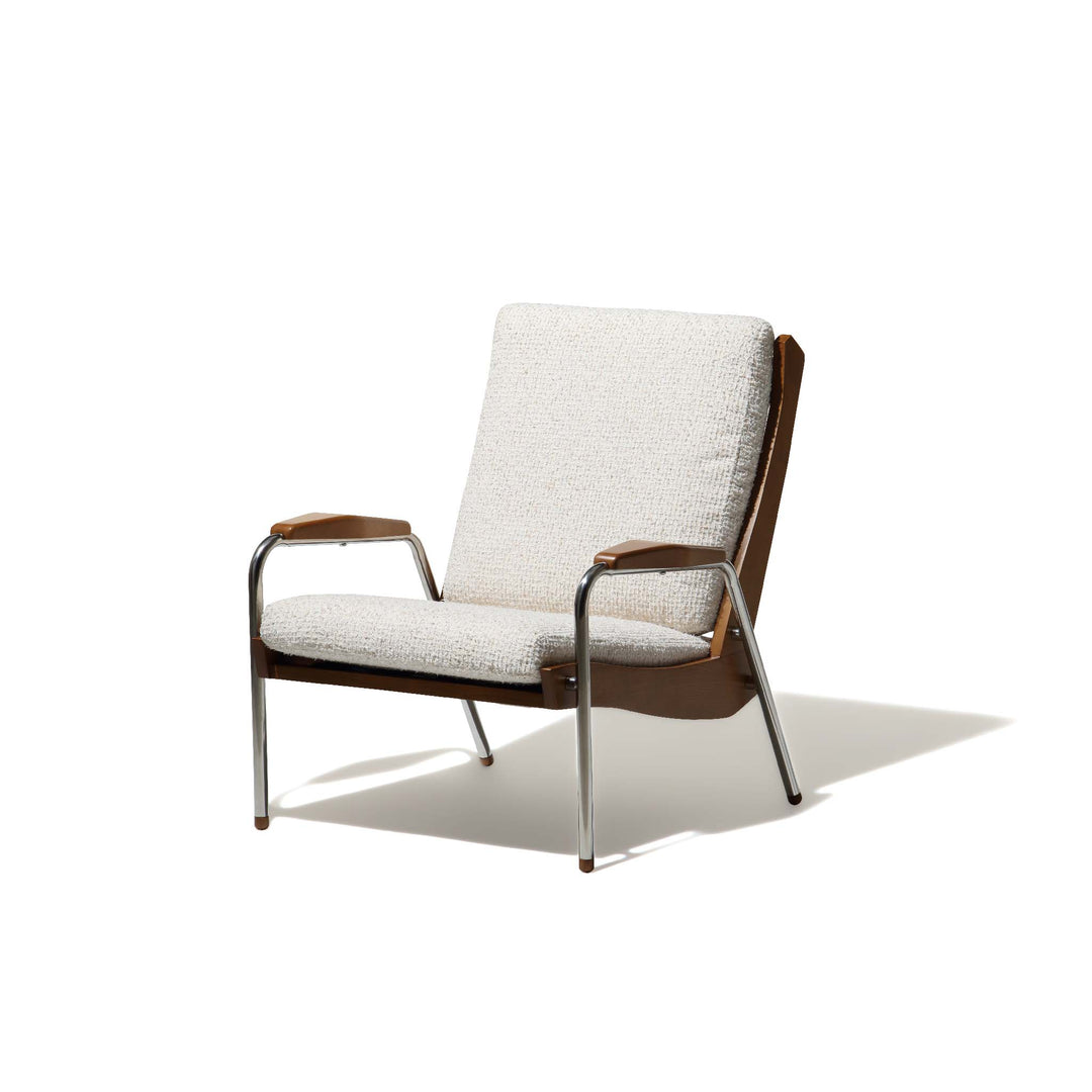 Scandi Chair with Fulham White Fabric Cushions – Sawdust